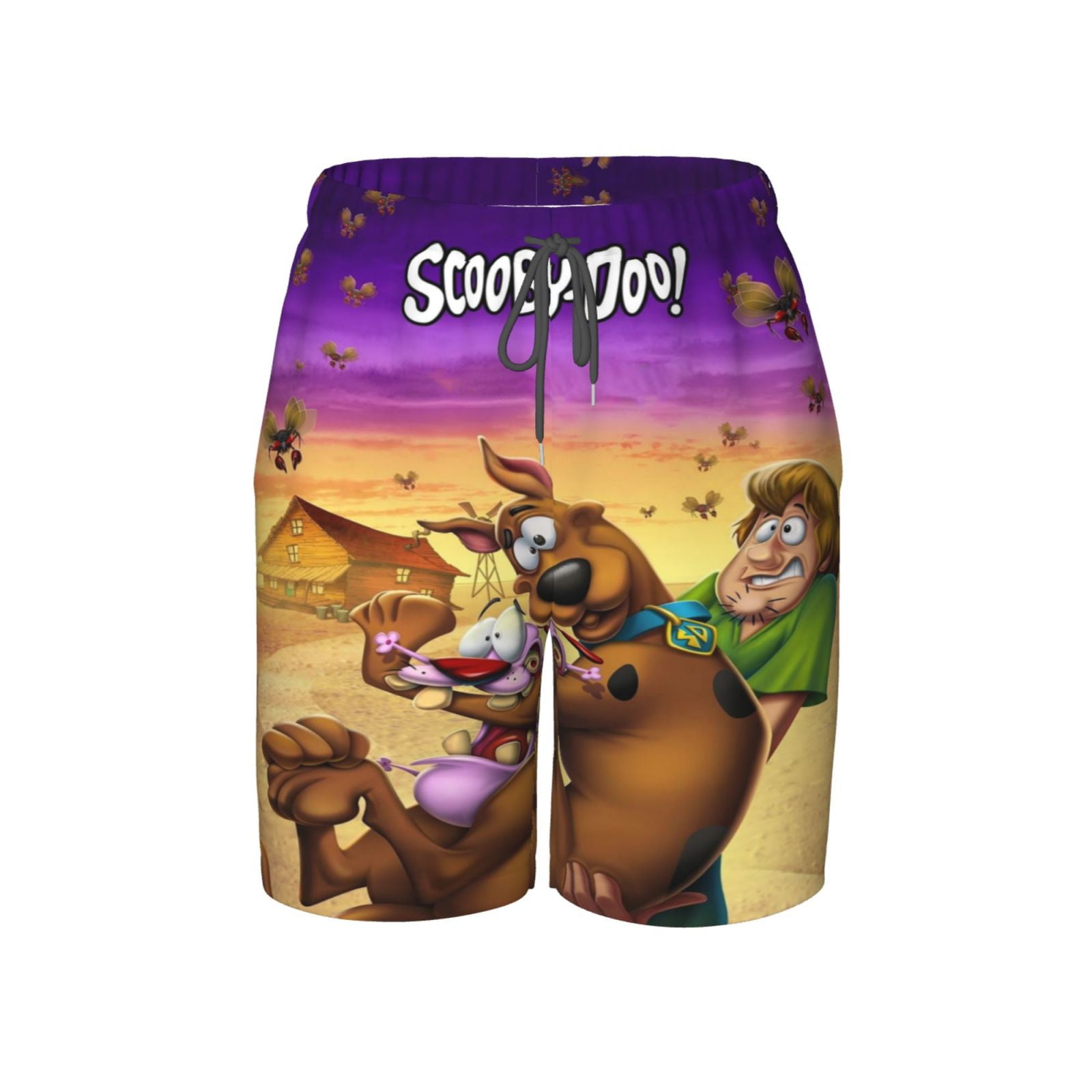 Scooby Doo Boys Swim Trunks with Mesh Liner Bathing Suits Quick Dry ...
