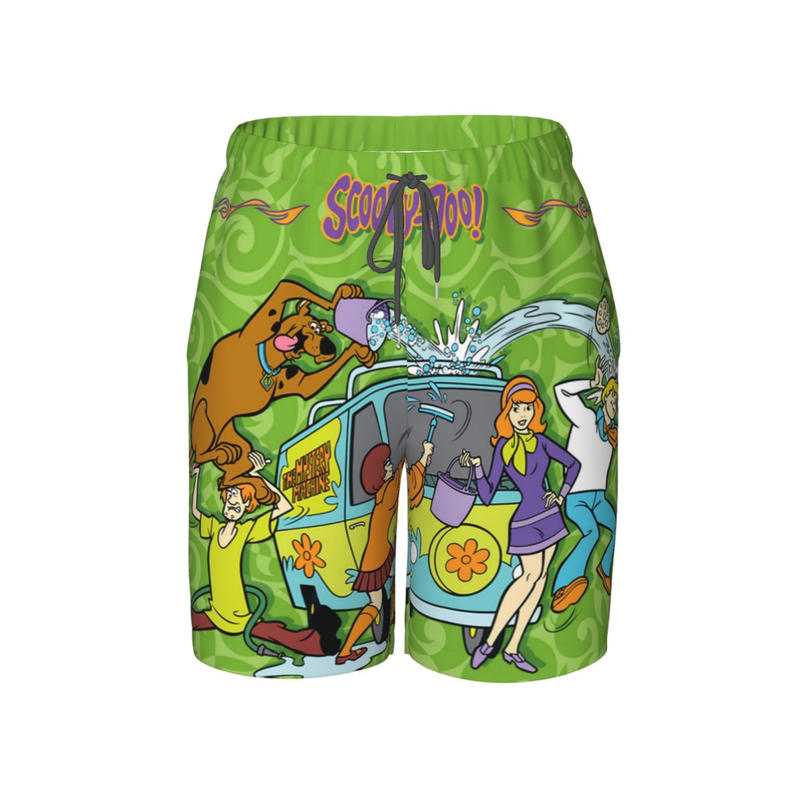 Scooby Doo Boys Swim Trunks with Mesh Liner Bathing Suits Quick Dry ...