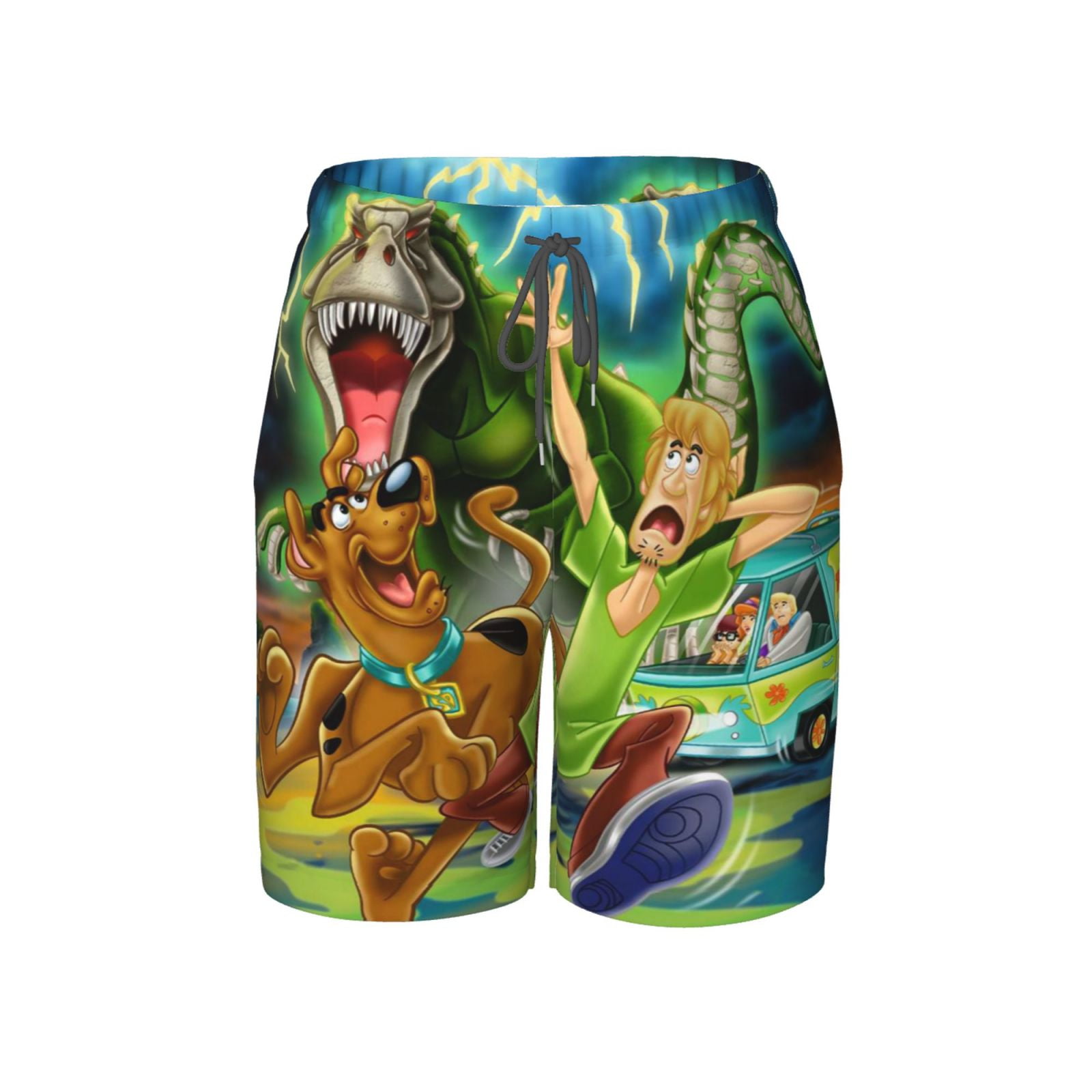 Scooby Doo Boys Swim Trunks with Mesh Liner Bathing Suits Quick Dry ...
