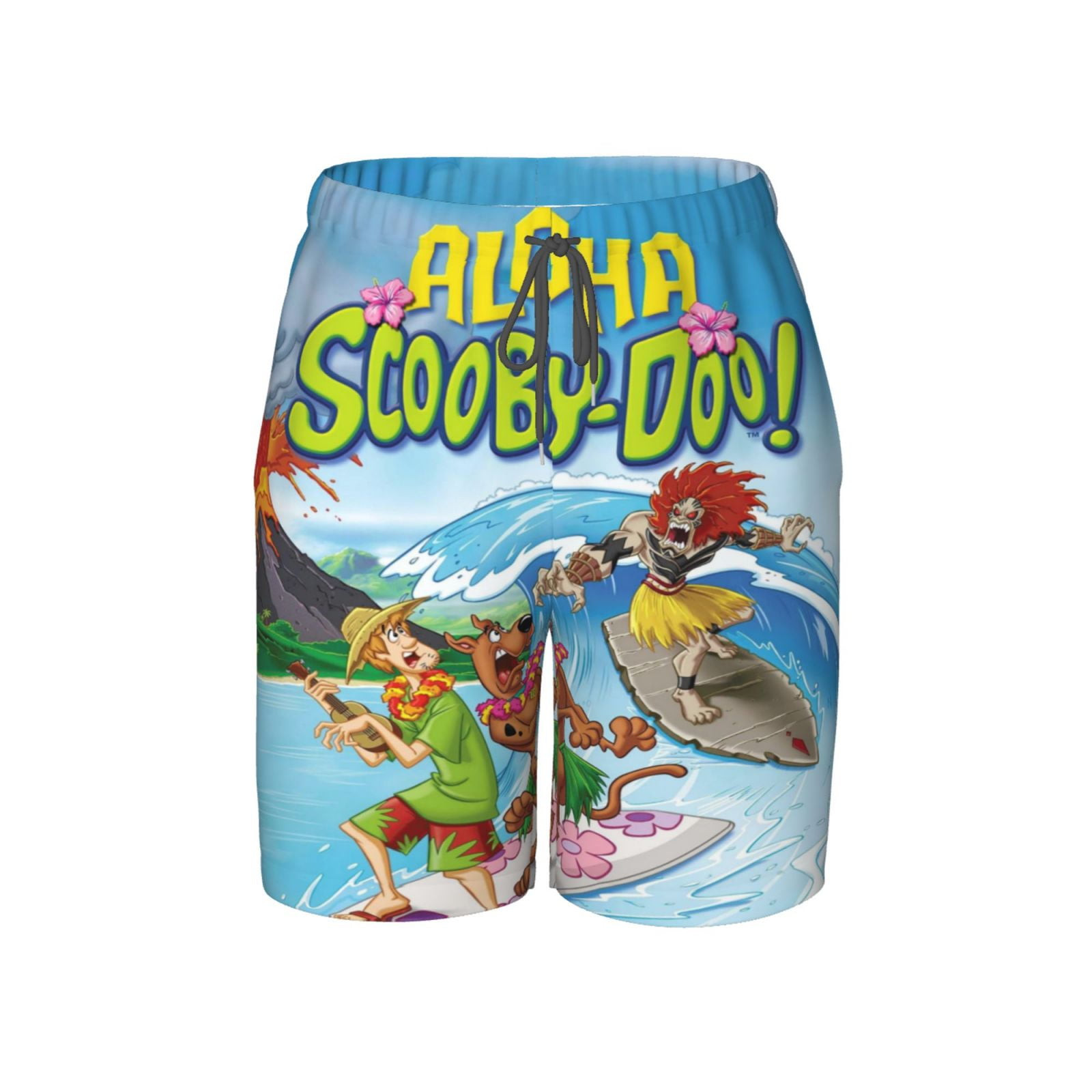 Scooby Doo Boys Swim Trunks with Mesh Liner Bathing Suits Quick Dry ...