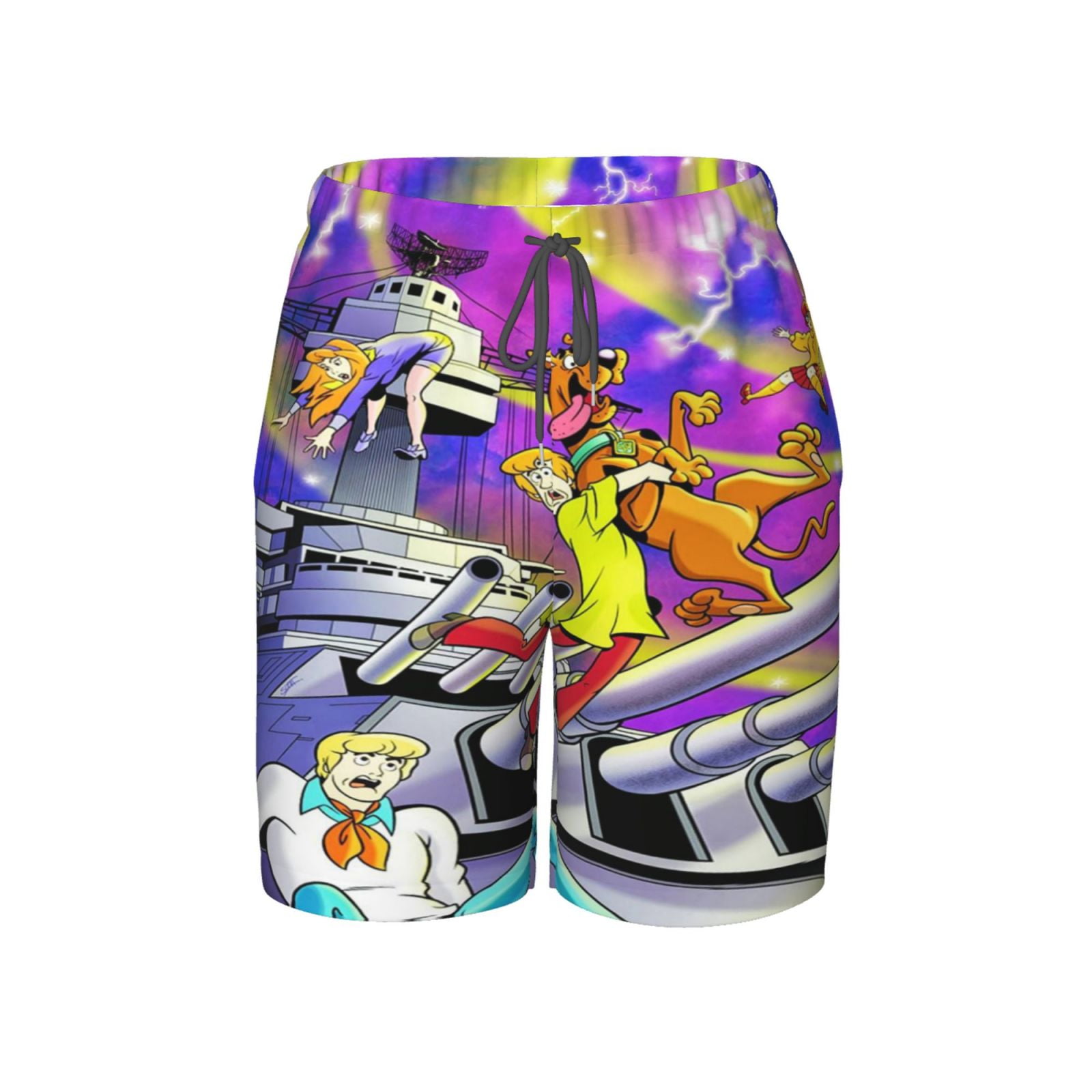 Scooby Doo Boys Swim Trunks with Mesh Liner Bathing Suits Quick Dry ...