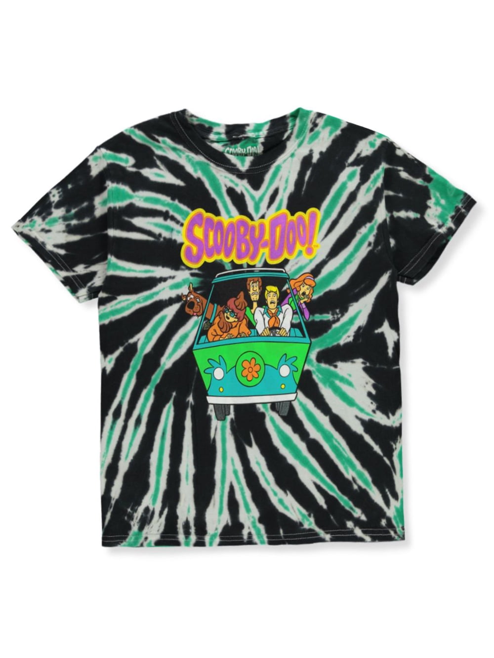 Scooby-Doo Boys' Tie-Dye T-Shirt - black multi, 10 - 12 (Big Boys ...