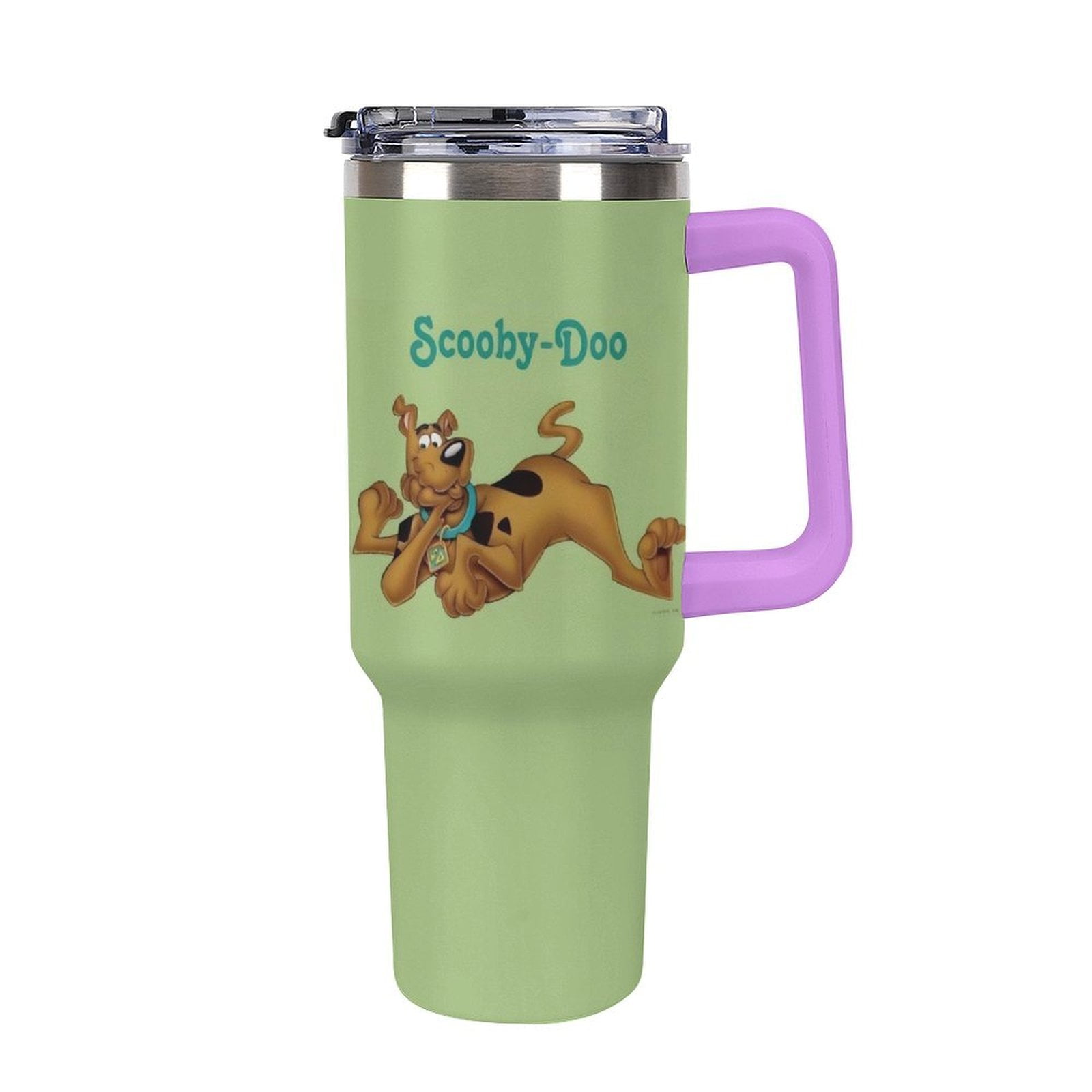 Scooby Doo Car Cup Stainless Steel Thermos Cup with Handle 40oz ...