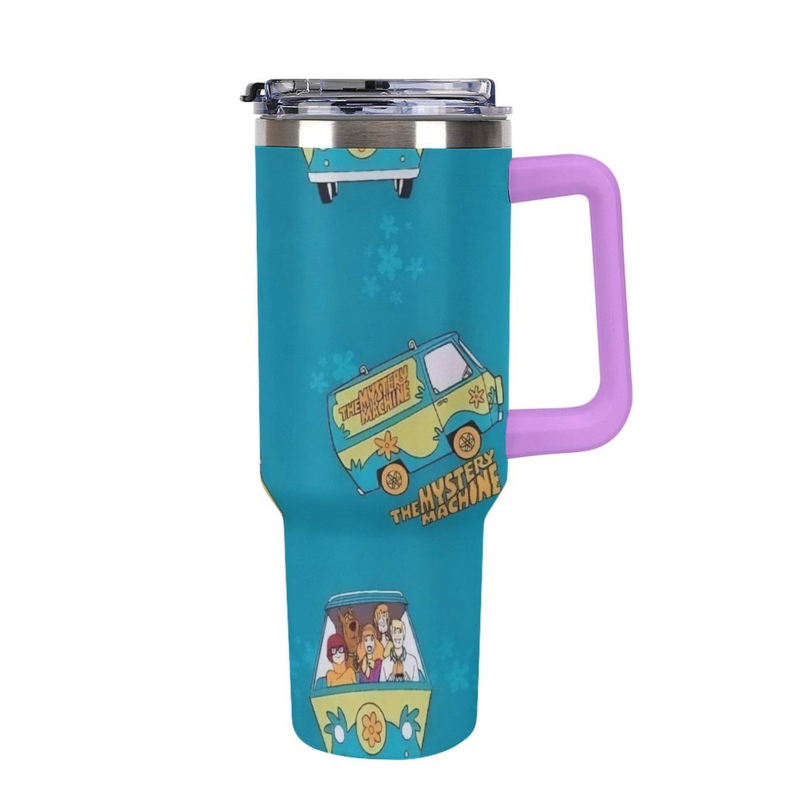 Scooby Doo Car Cup Stainless Steel Thermos Cup with Handle 40oz ...