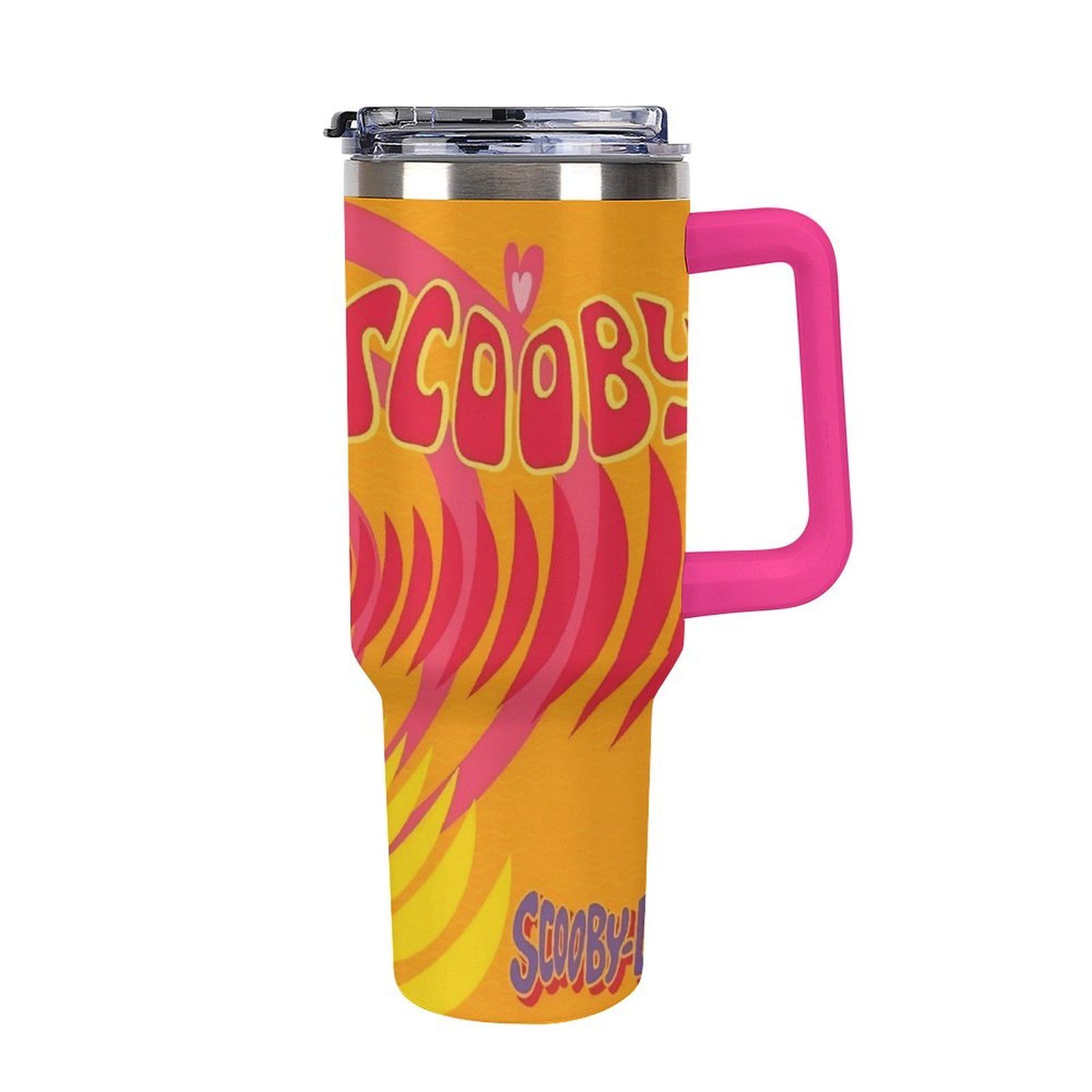 Scooby Doo Car Cup Stainless Steel Thermos Cup with Handle 40oz ...