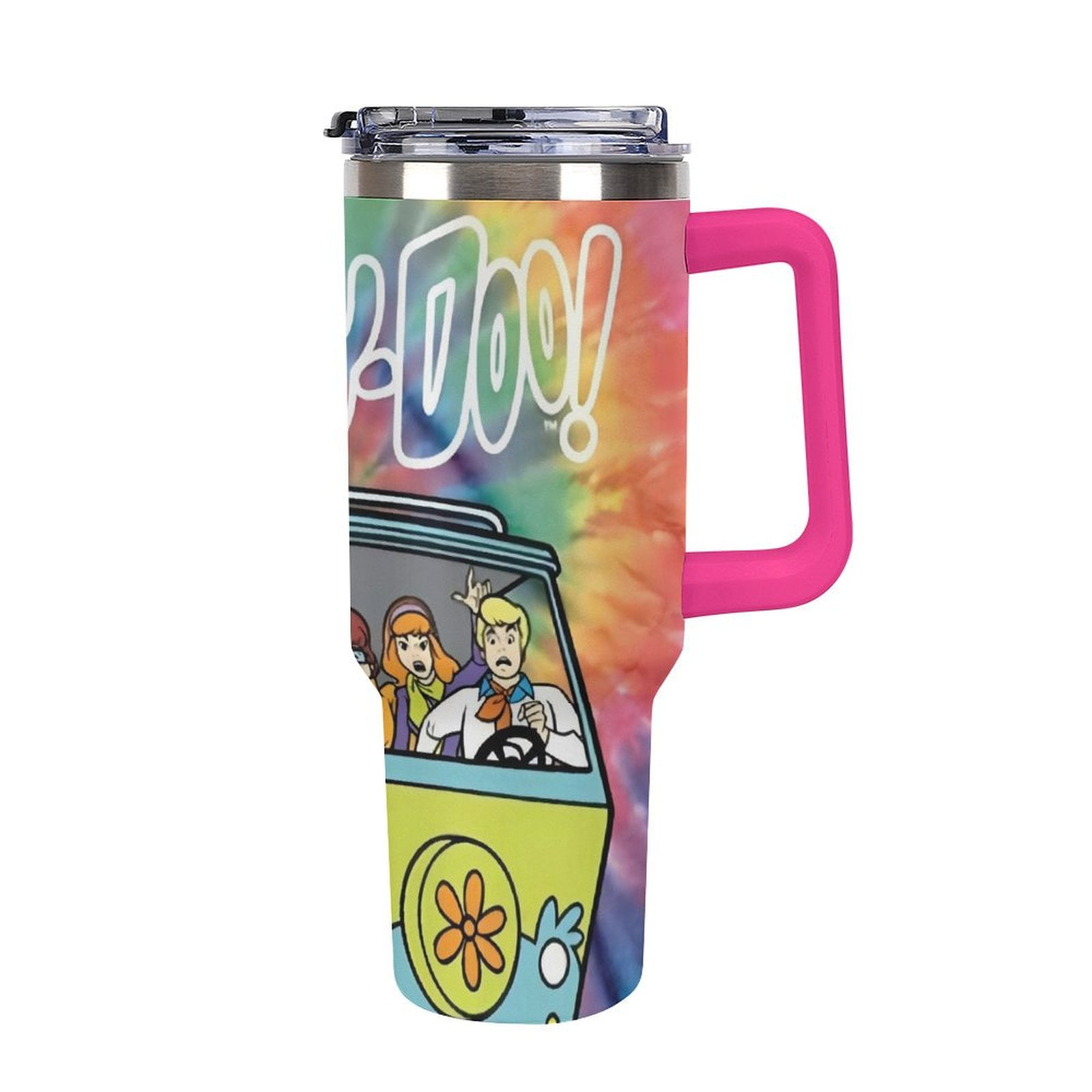 Scooby Doo Car Cup Stainless Steel Thermos Cup with Handle 40oz ...