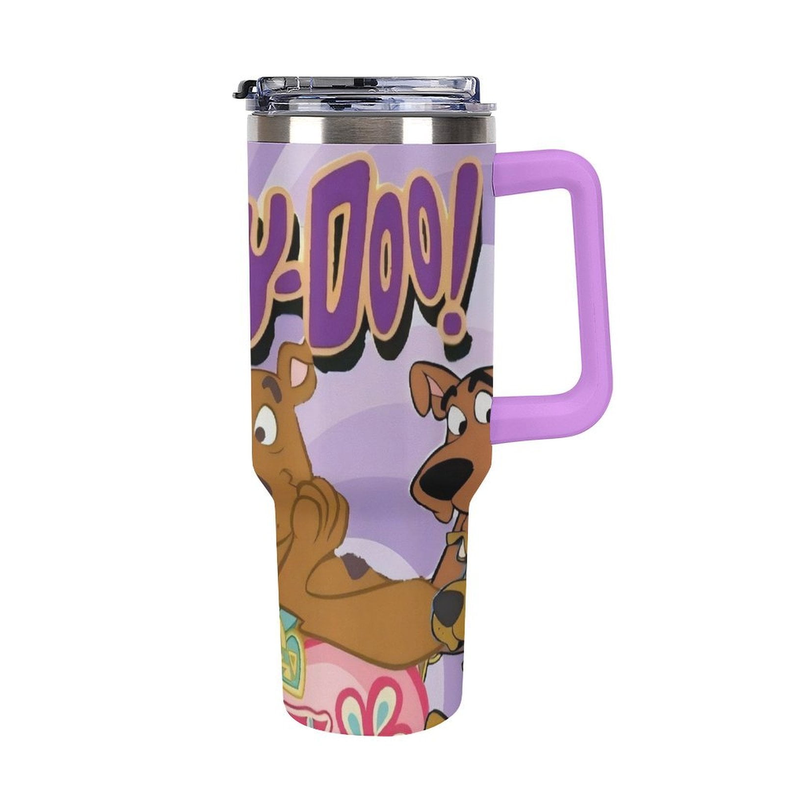 Scooby Doo Car Cup Stainless Steel Thermos Cup with Handle 40oz - Walmart.com