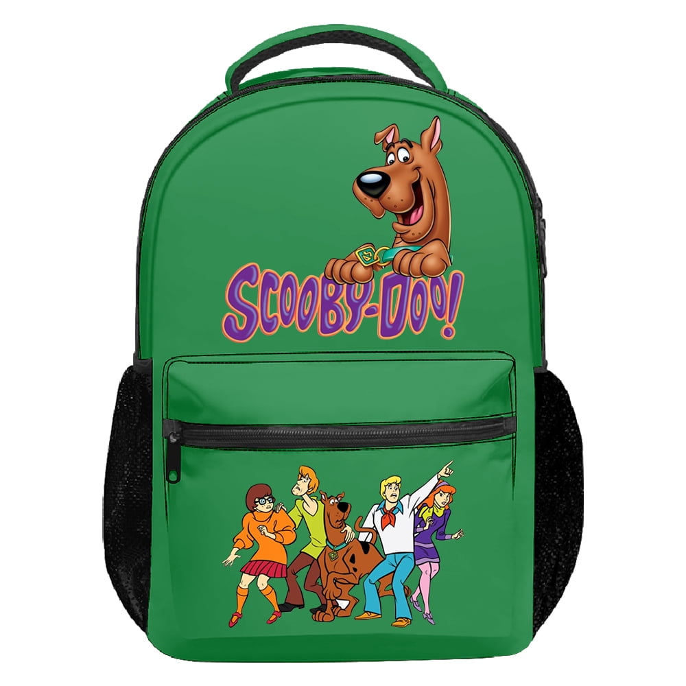 Scooby Doo Cartoon Backpack Casual Rucksack Unisex Traval Bag Women Men ...