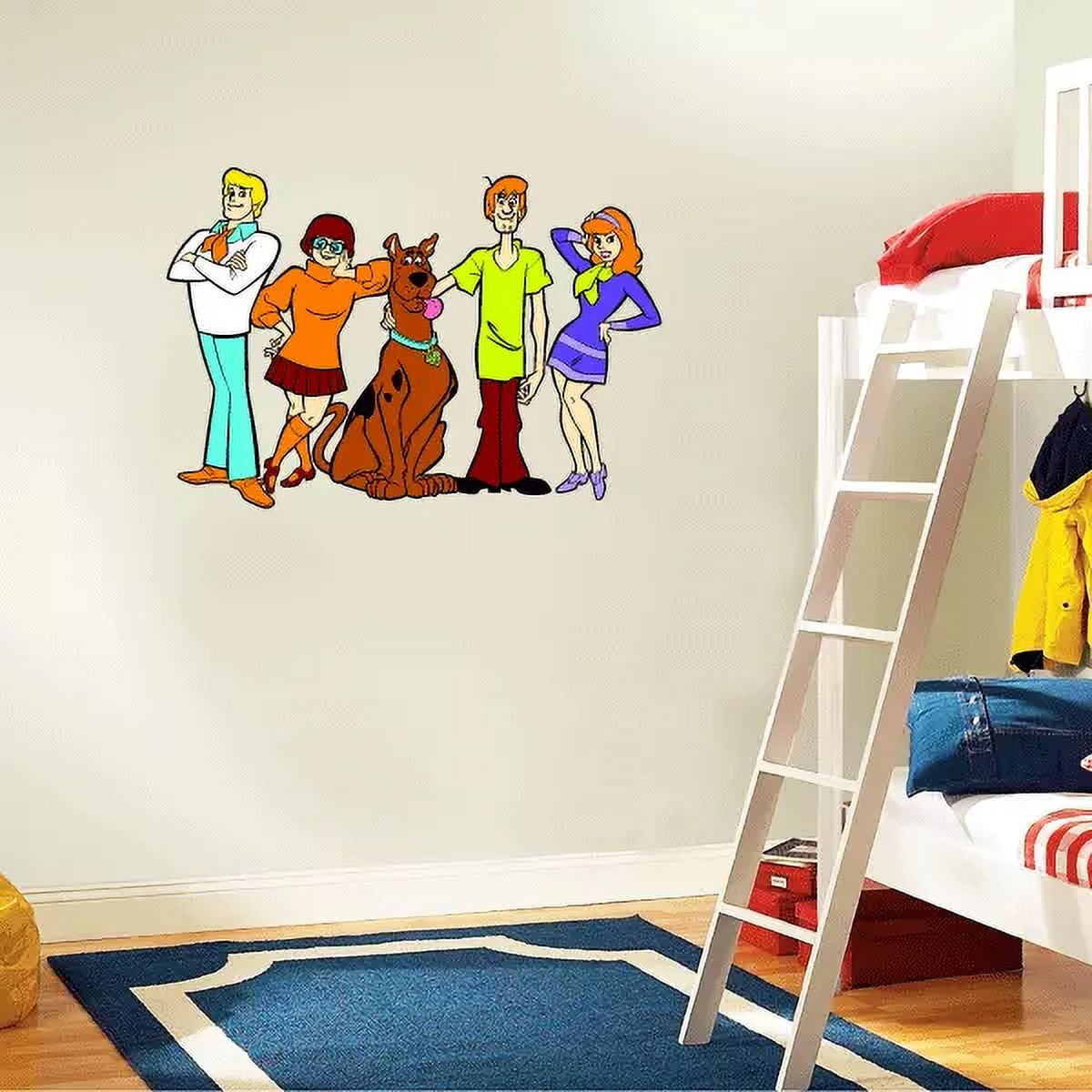 Scooby-Doo Cartoon Wall Decor Sticker Phone Decal Water Bottle Stickers ...