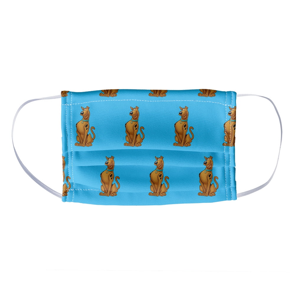 Scooby-Doo Character Pattern 1-Ply Reusable Face Mask Covering, Kids ...