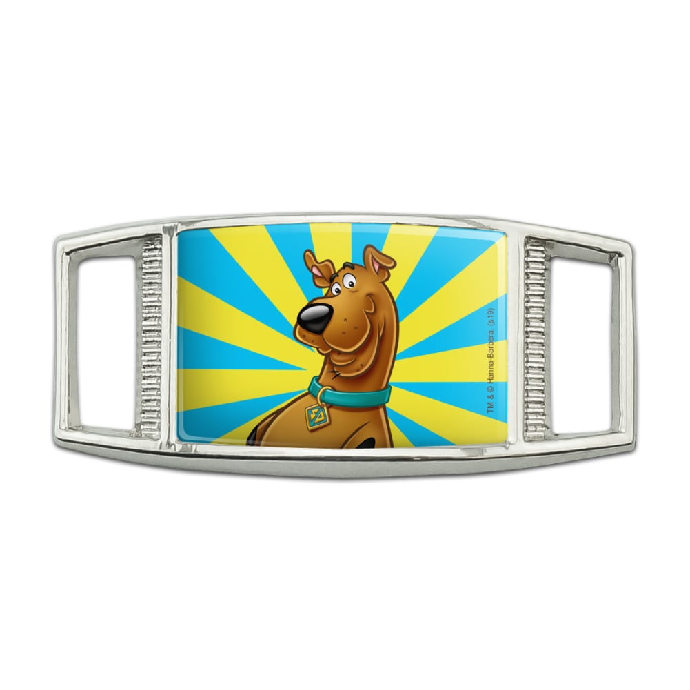 Scooby-Doo Character Rectangular Shoe Shoelace Shoe Lace Tag Runner Gym ...