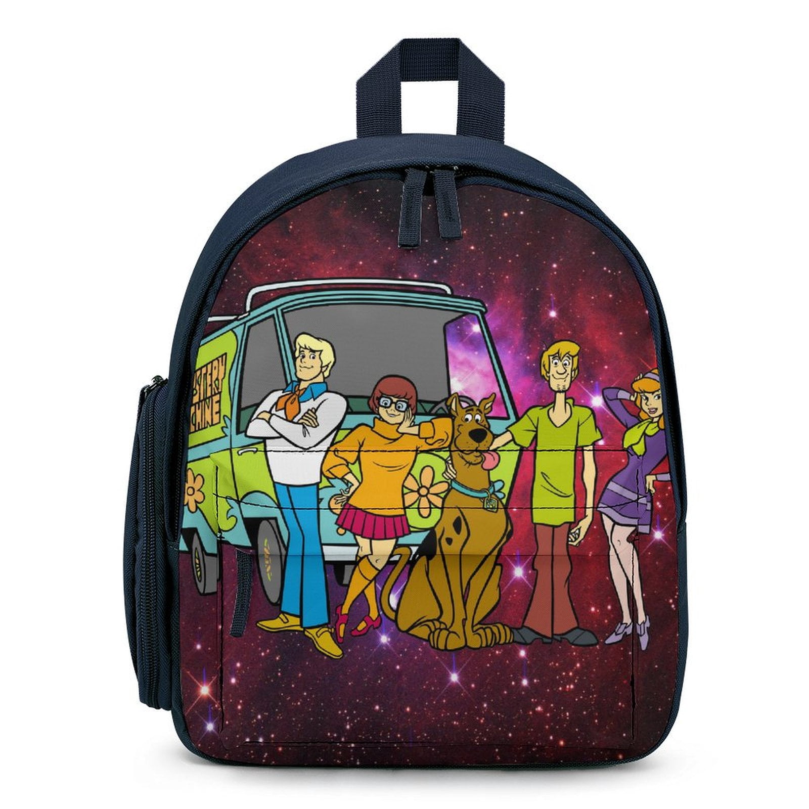 Scooby Doo Characters Backpack Lightweight Adjustable Daypack Schoolbag ...