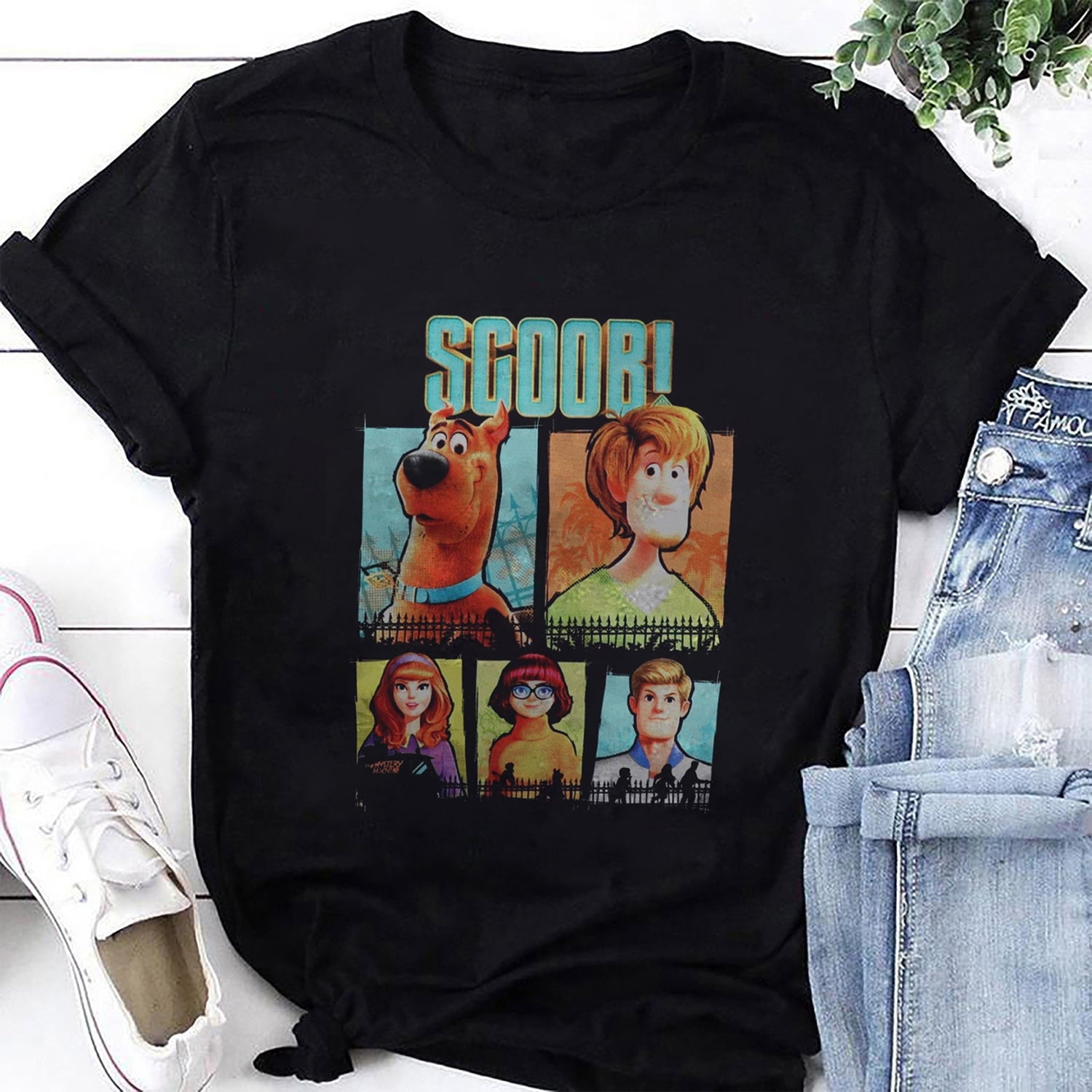 Scooby Doo Characters Friends T-Shirt, Scooby Doo Shirt Fan Gifts ...
