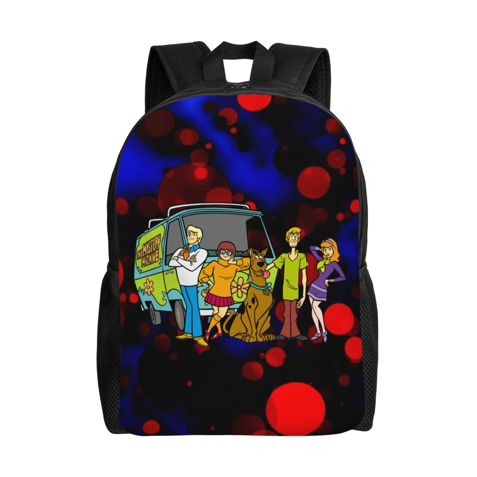 Scooby Doo Characters Laptop Backpack Lightweight Basic Unisex Daypack School Bag Student ...