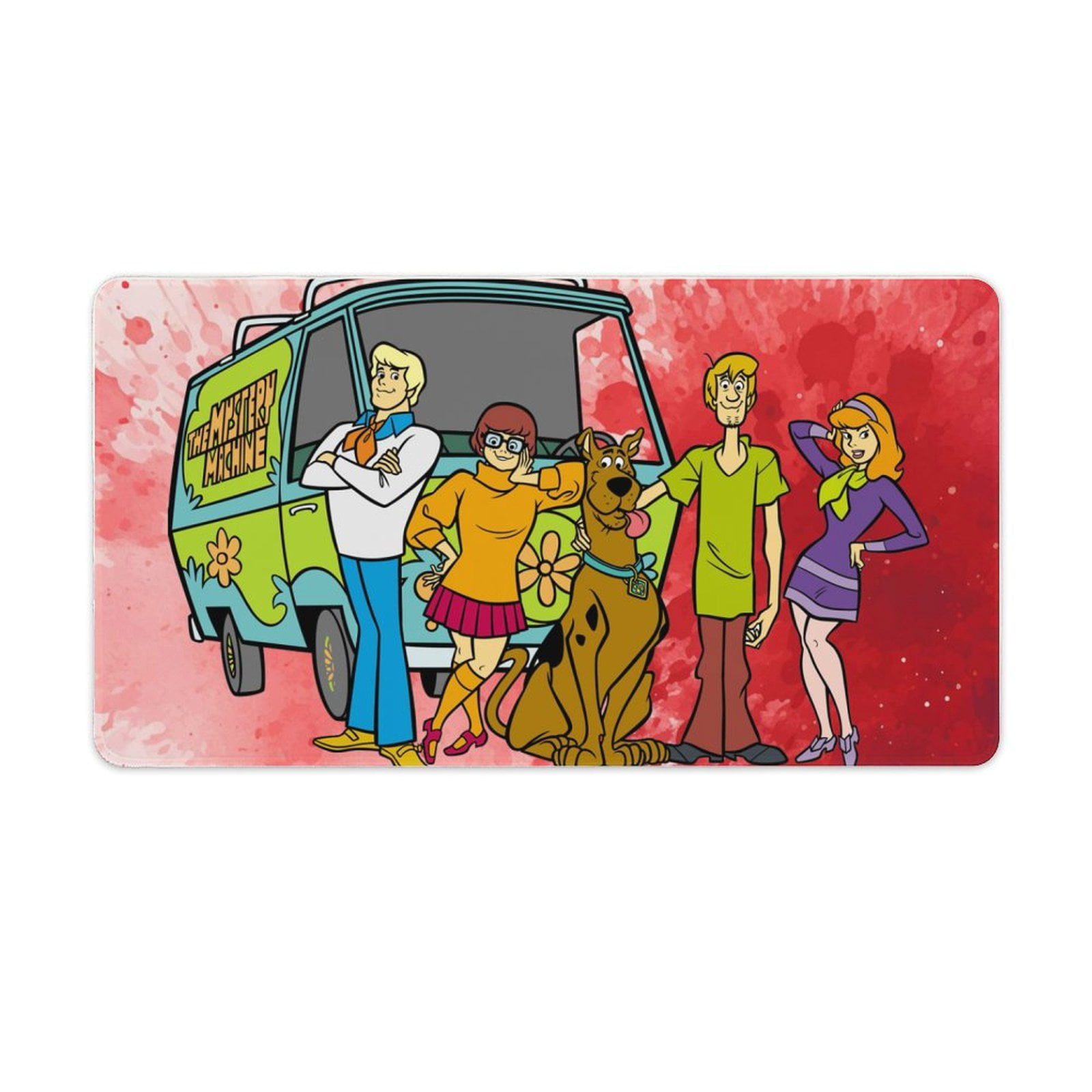 Scooby Doo Characters Mouse Pad No-sliped Large Mousepad Extended ...