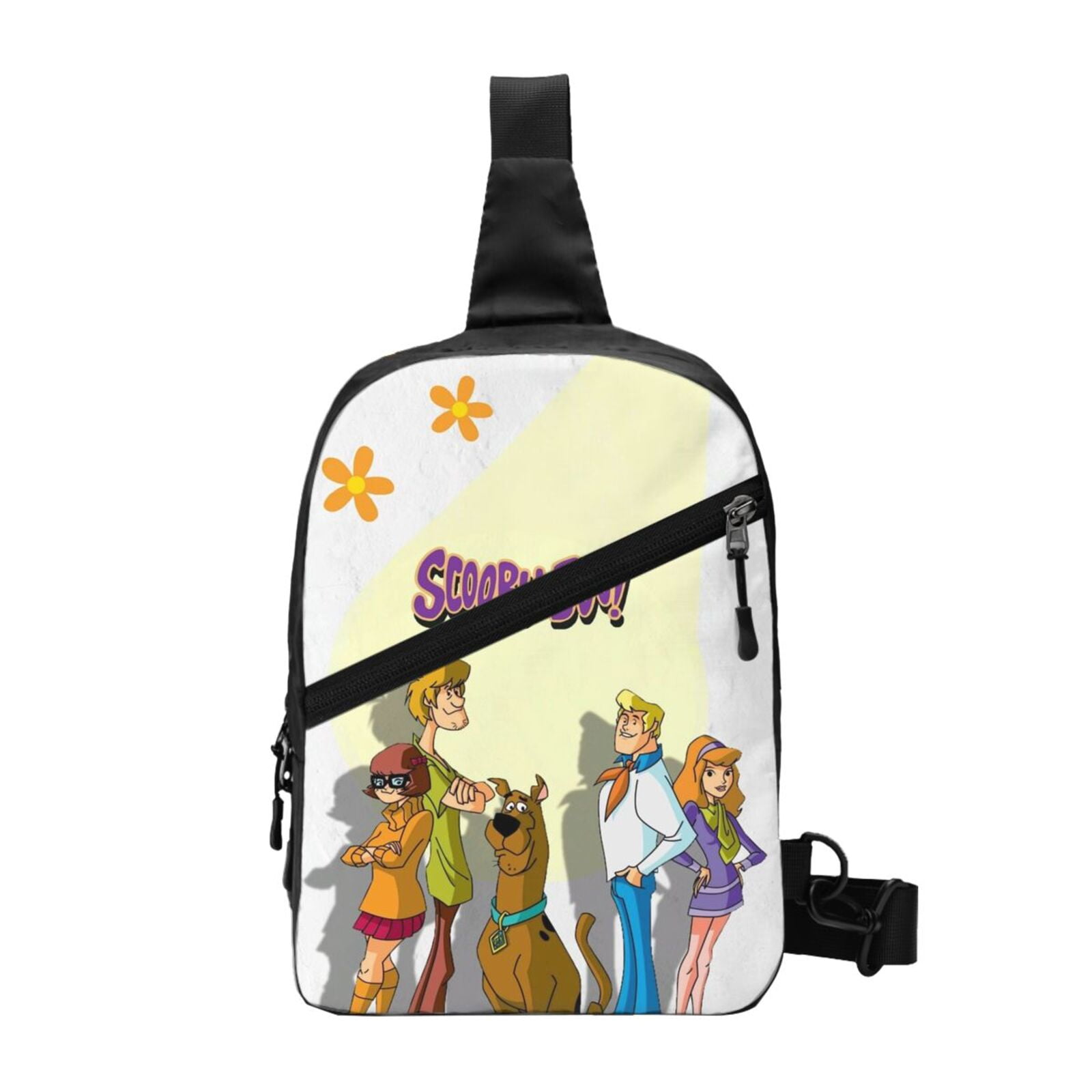 Scooby Doo Chest Bag Multi-Pocket Sports Waist Pack Foldable Chest Pack ...