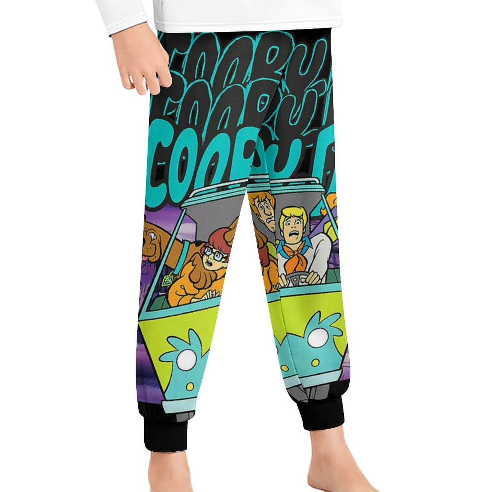 Scooby Doo Children's Pjamas Soft 3D Printing Pj Pants Lounge Pants Comfy Sleepwear Lounge ...