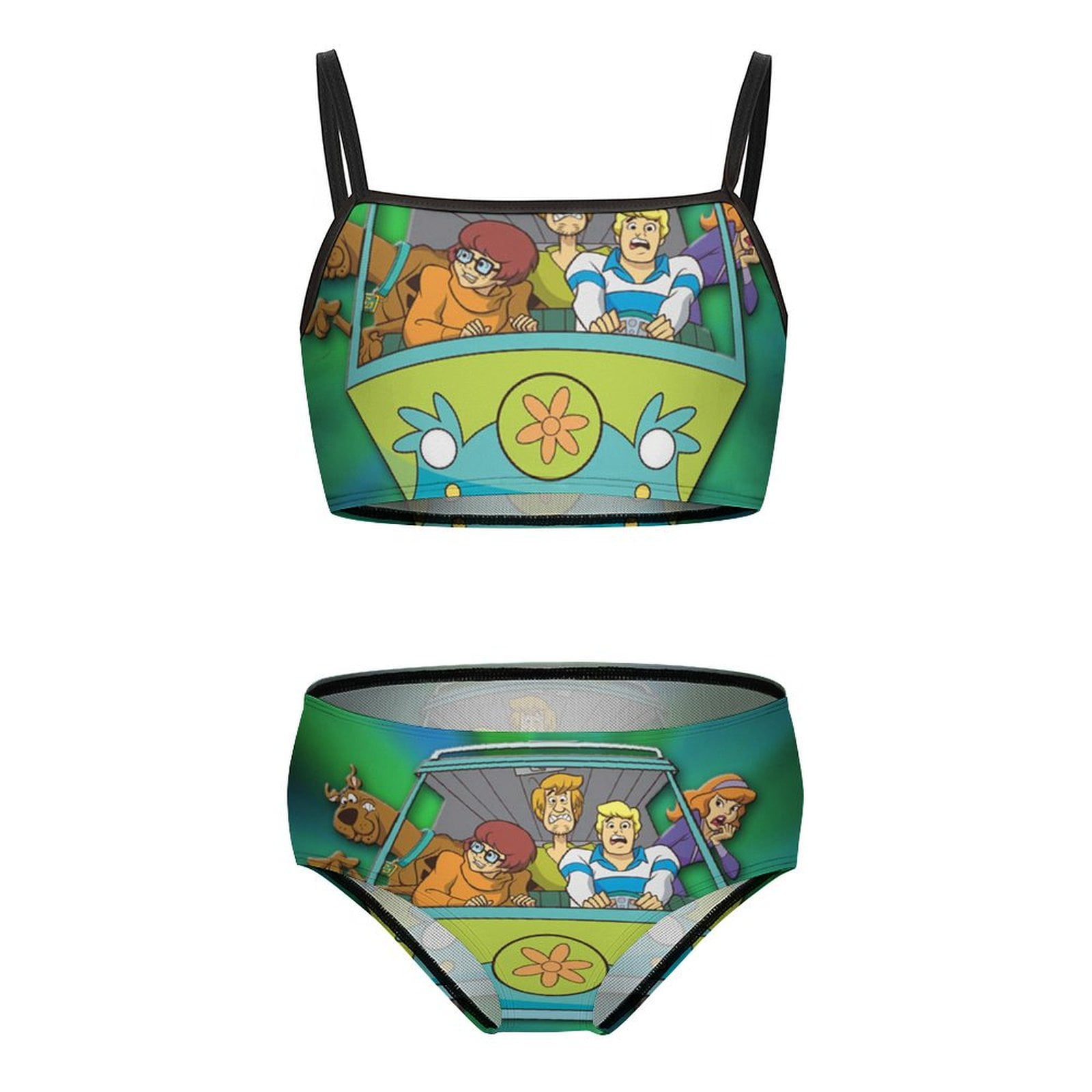 Scooby Doo Children's Swimsuit Girls Swimwear 2 Piece Bikini Sets ...