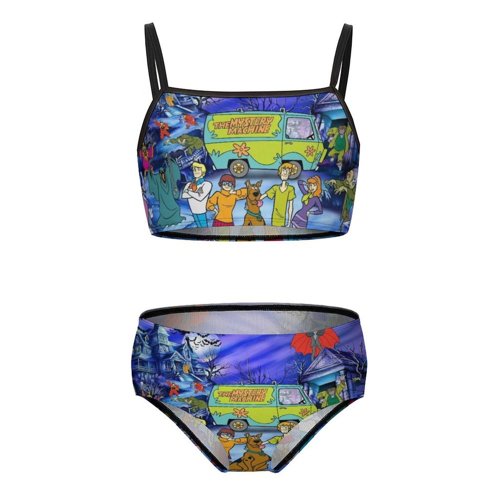 Scooby Doo Children's Swimsuit Girls Swimwear 2 Piece Bikini Sets ...