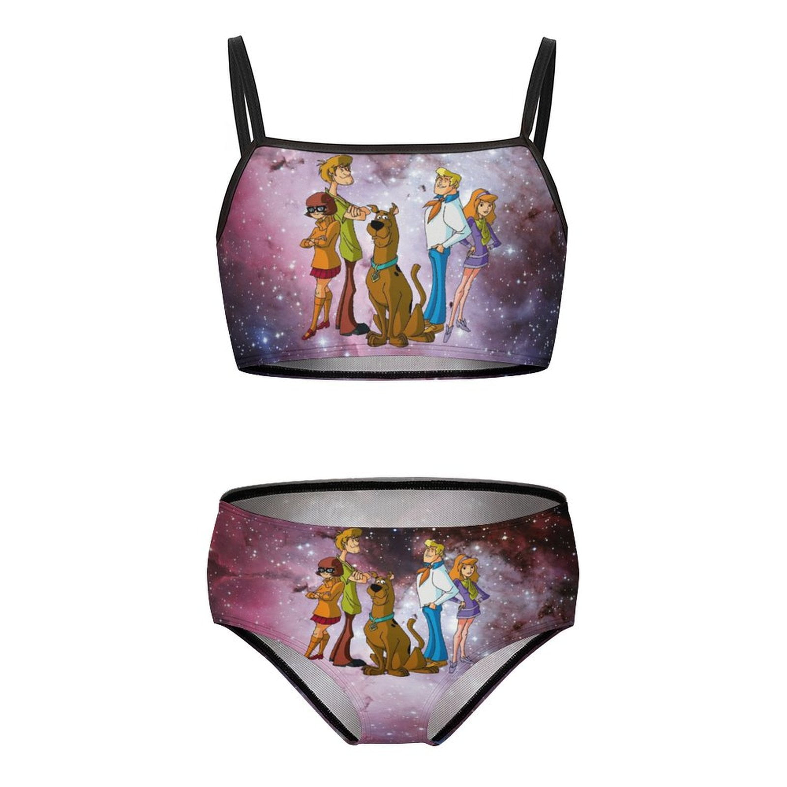 Scooby Doo Children's Swimsuit Girls Swimwear 2 Piece Bikini Sets ...