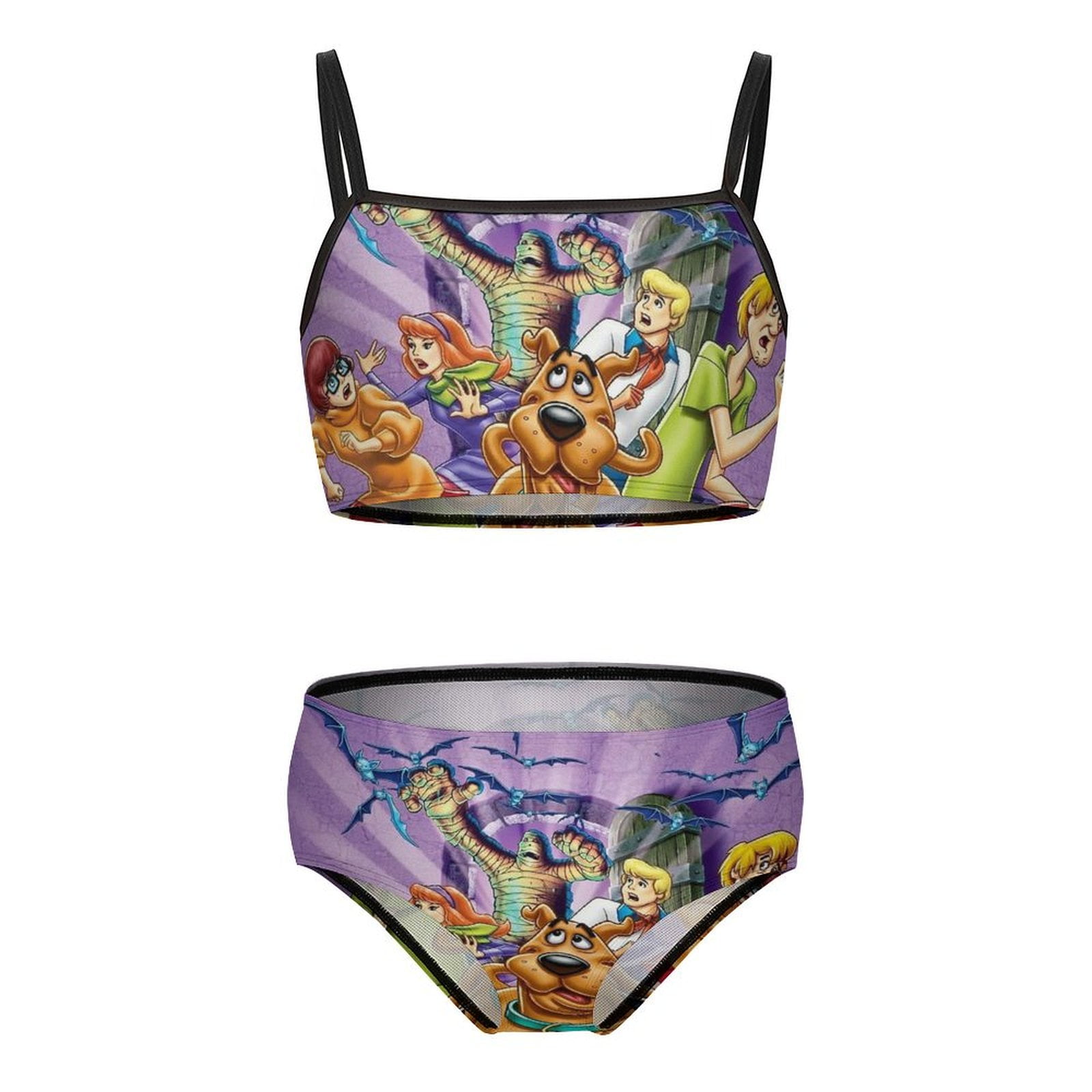 Scooby Doo Children's Swimsuit Girls Swimwear 2 Piece Bikini Sets ...