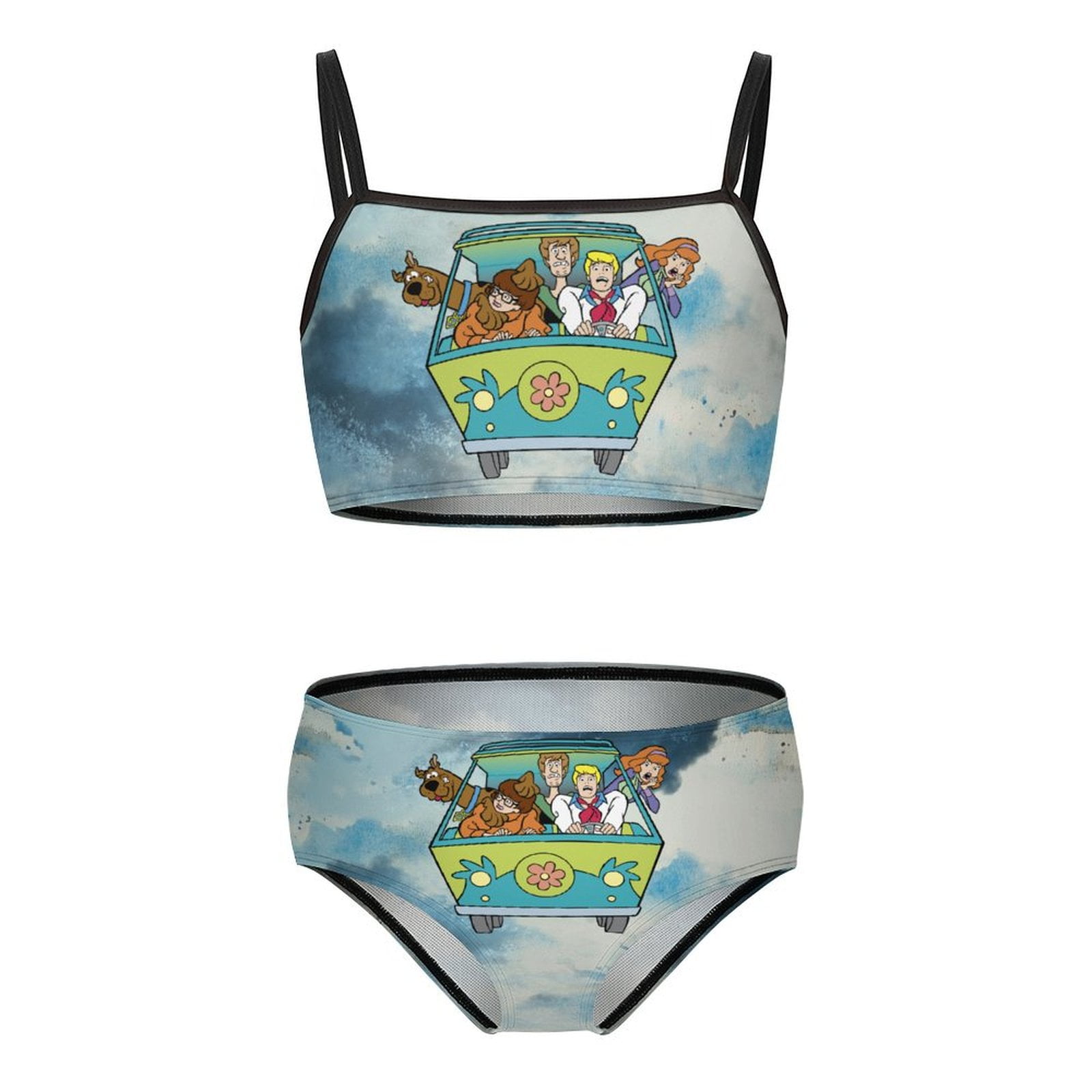 Scooby Doo Children's Swimsuit Girls Swimwear 2 Piece Bikini Sets ...