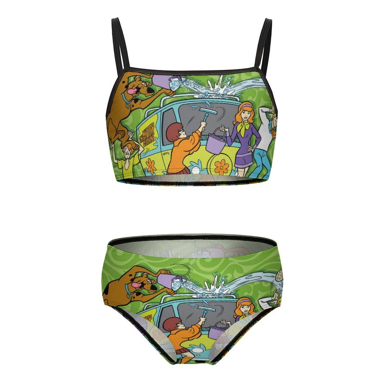Scooby Doo Children's Swimsuit Girls Swimwear 2 Piece Bikini Sets ...