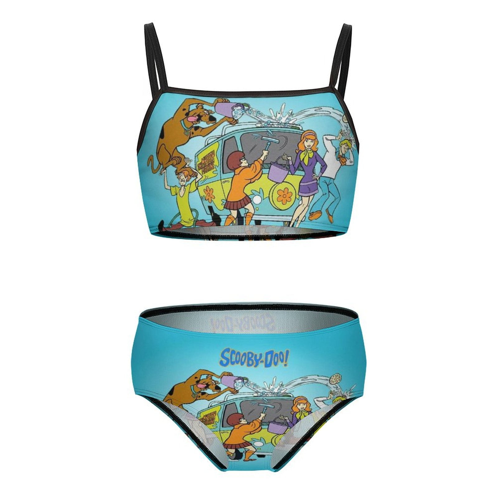 Scooby Doo Children's Swimsuit Girls Swimwear 2 Piece Bikini Sets ...
