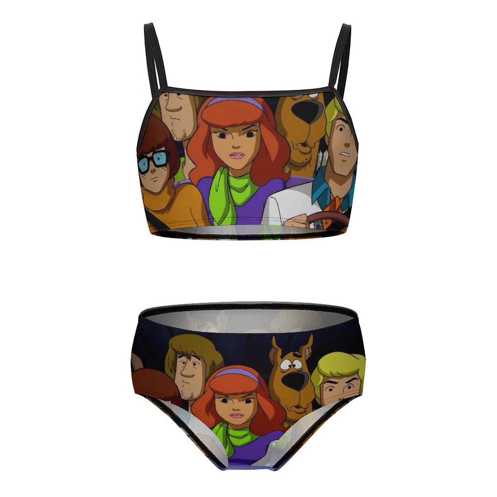Scooby Doo Children's Swimsuit Girls Swimwear 2 Piece Bikini Sets ...