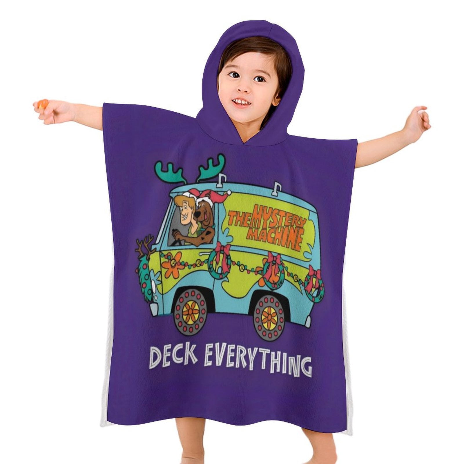 Scooby-Doo Children's hooded towel for bathing beach and pool - Walmart.com