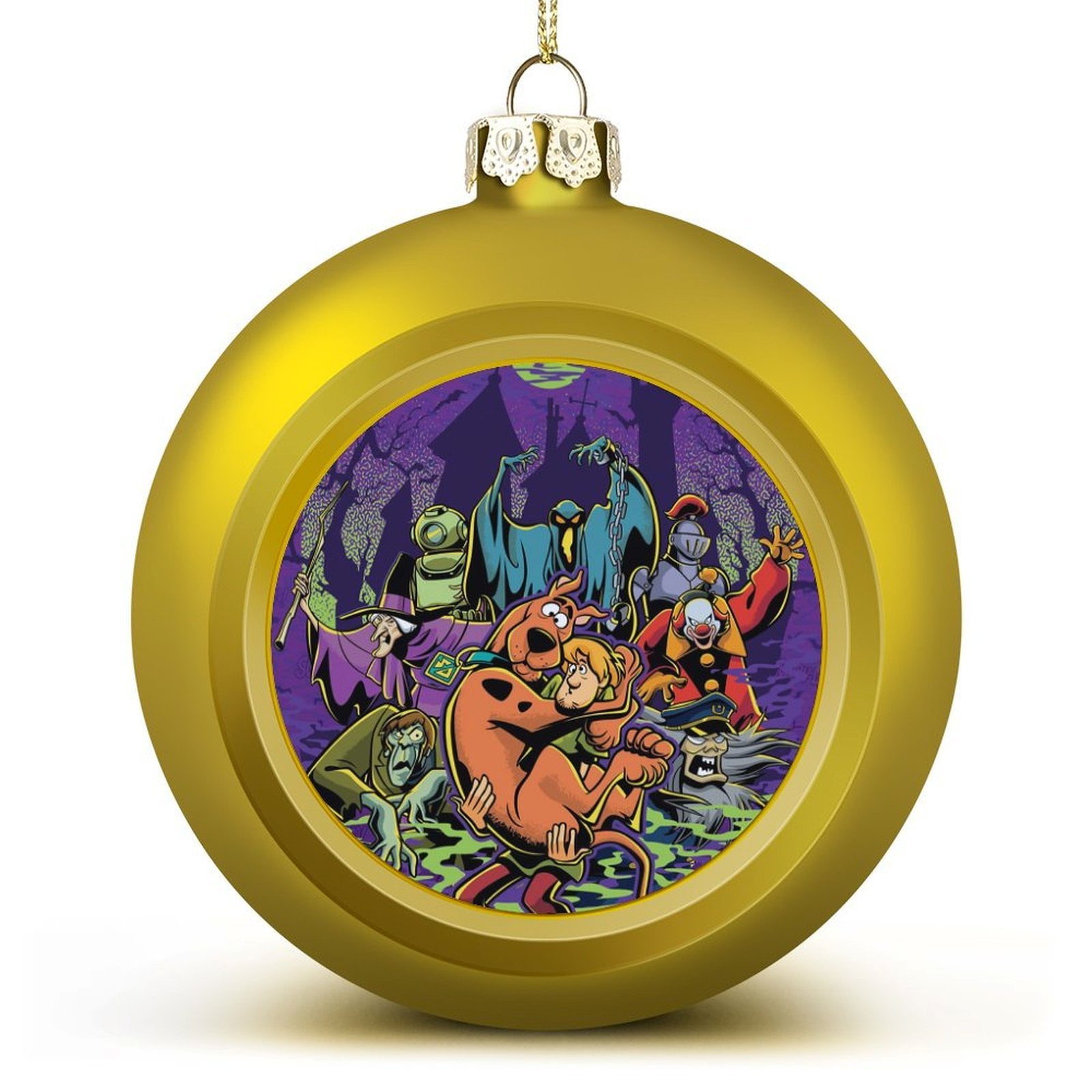 Scooby-Doo Christmas Ball Ornaments, 2.4 Inch Christmas Tree ...
