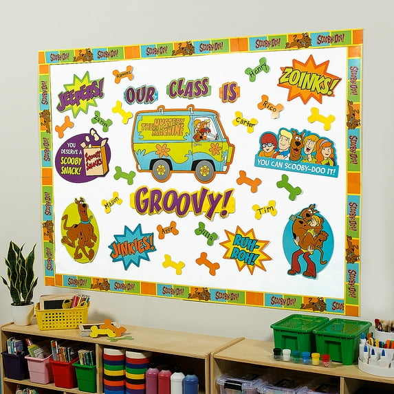 Scooby-Doo! Classroom Bulletin Board Set - Walmart.com