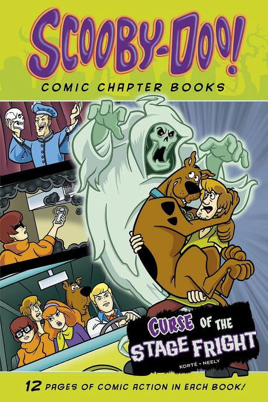 Scooby-Doo Comic Chapter Books Curse of the Stage Fright, (Paperback ...