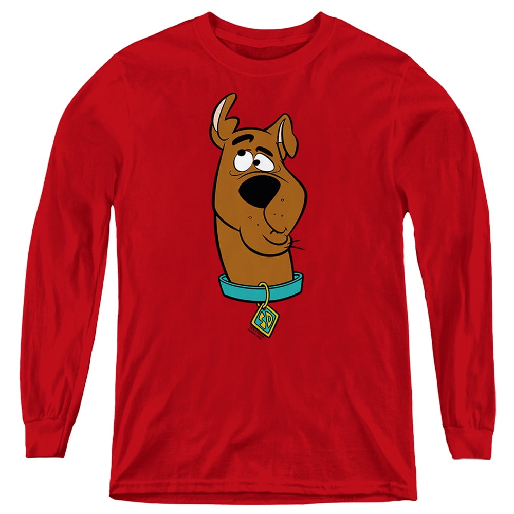 Scooby Doo! Confused Kids Long Sleeve T Shirt (Large) for Youth Boys ...