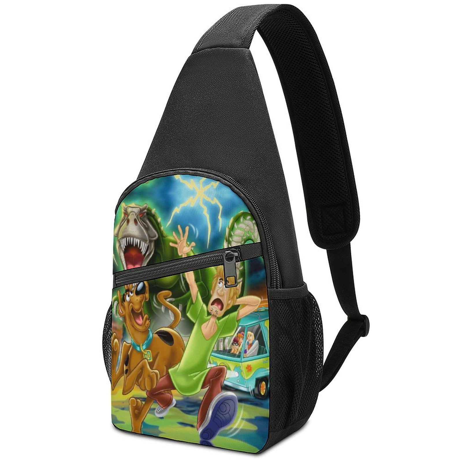 Scooby-Doo Crossbody Backpack Sling Bag for Men Women One Shoulder ...