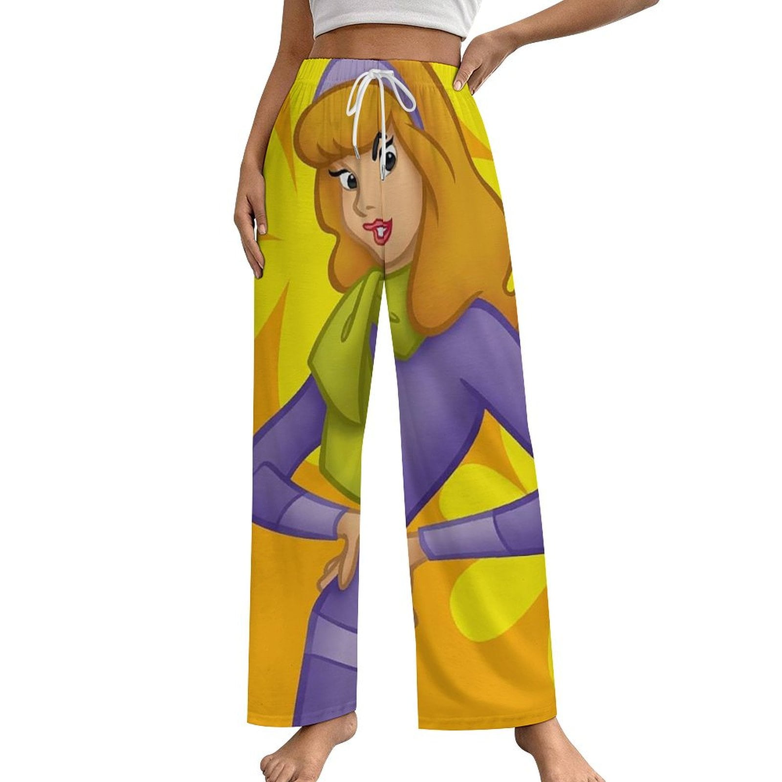 Scooby Doo Daphne Women's Pajama Sleep Pants Home Sleeping Pants ...