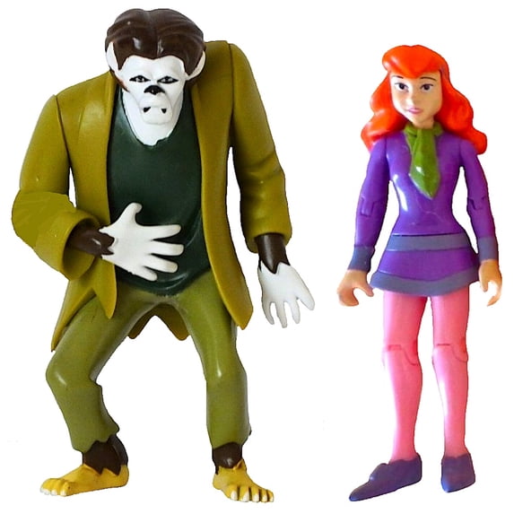 Scooby-Doo 50th Anniversary Exclusive: Daphne & The Wolfman Posable Toy ...