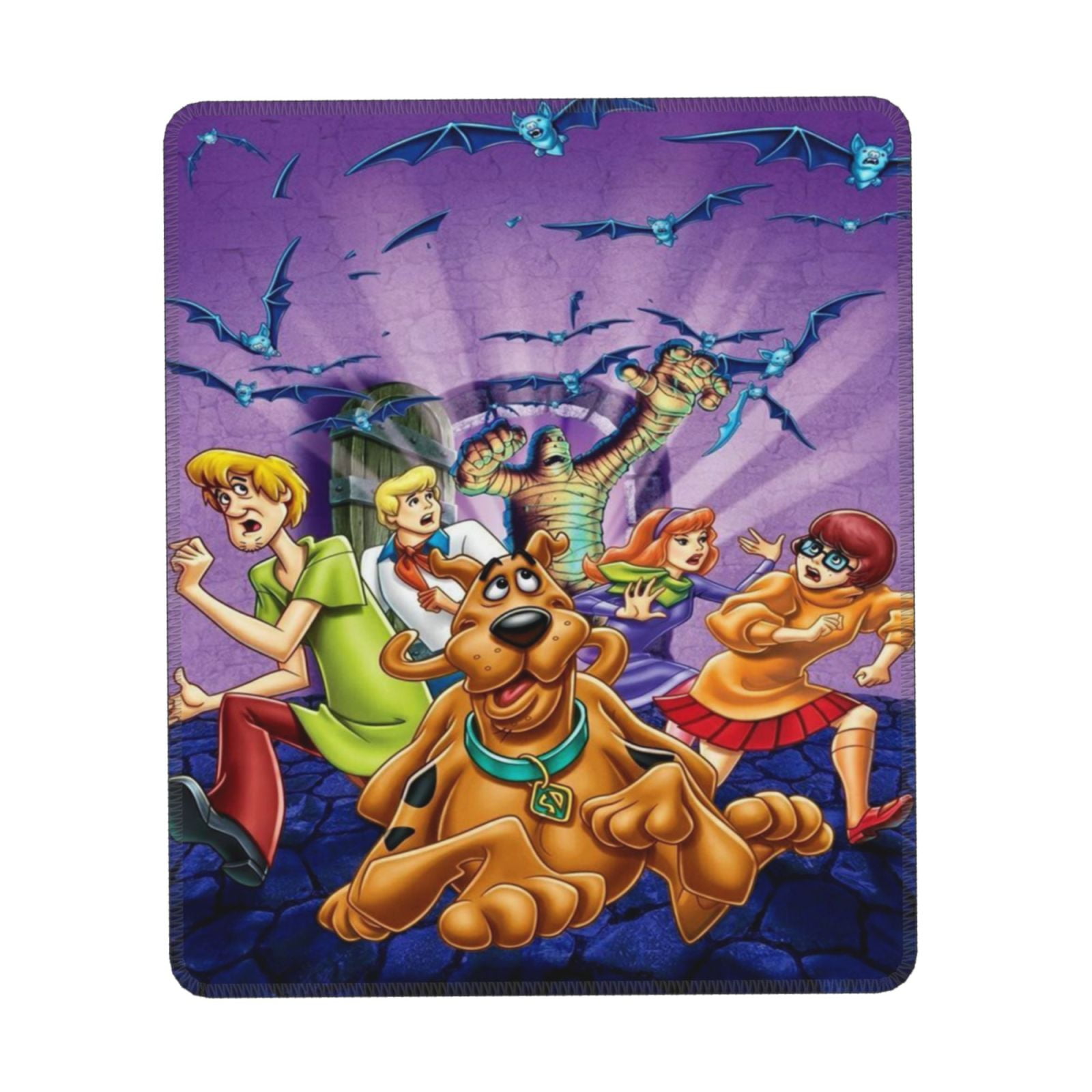 Scooby-Doo Desk Mat, Gaming Mouse Pad Mat with Non-Slip Base Stitched ...