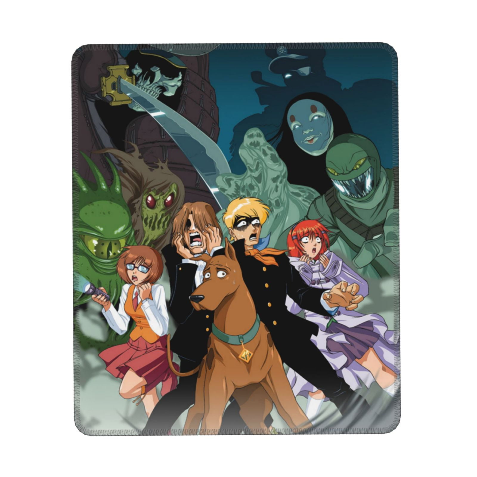 Scooby-Doo Desk Mat, Gaming Mouse Pad Mat with Non-Slip Base Stitched ...