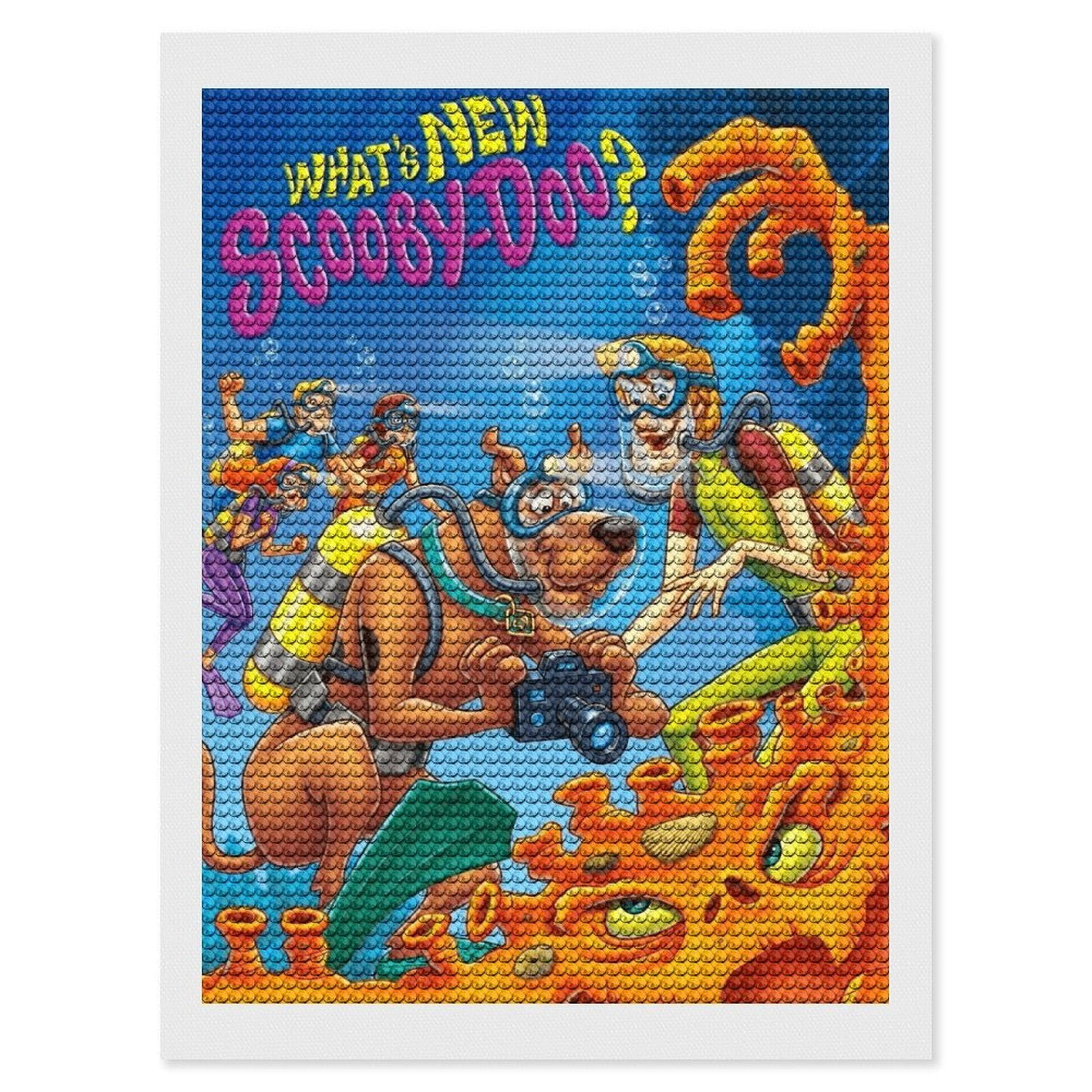 Scooby-Doo Diamond Art Kits for Adults 5D Diamond Art Kit Paint by ...
