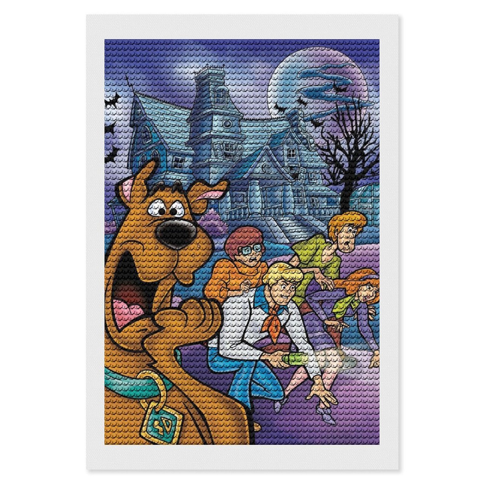 Scooby-Doo Diamond Art Kits for Adults 5D Diamond Art Kit Paint by ...