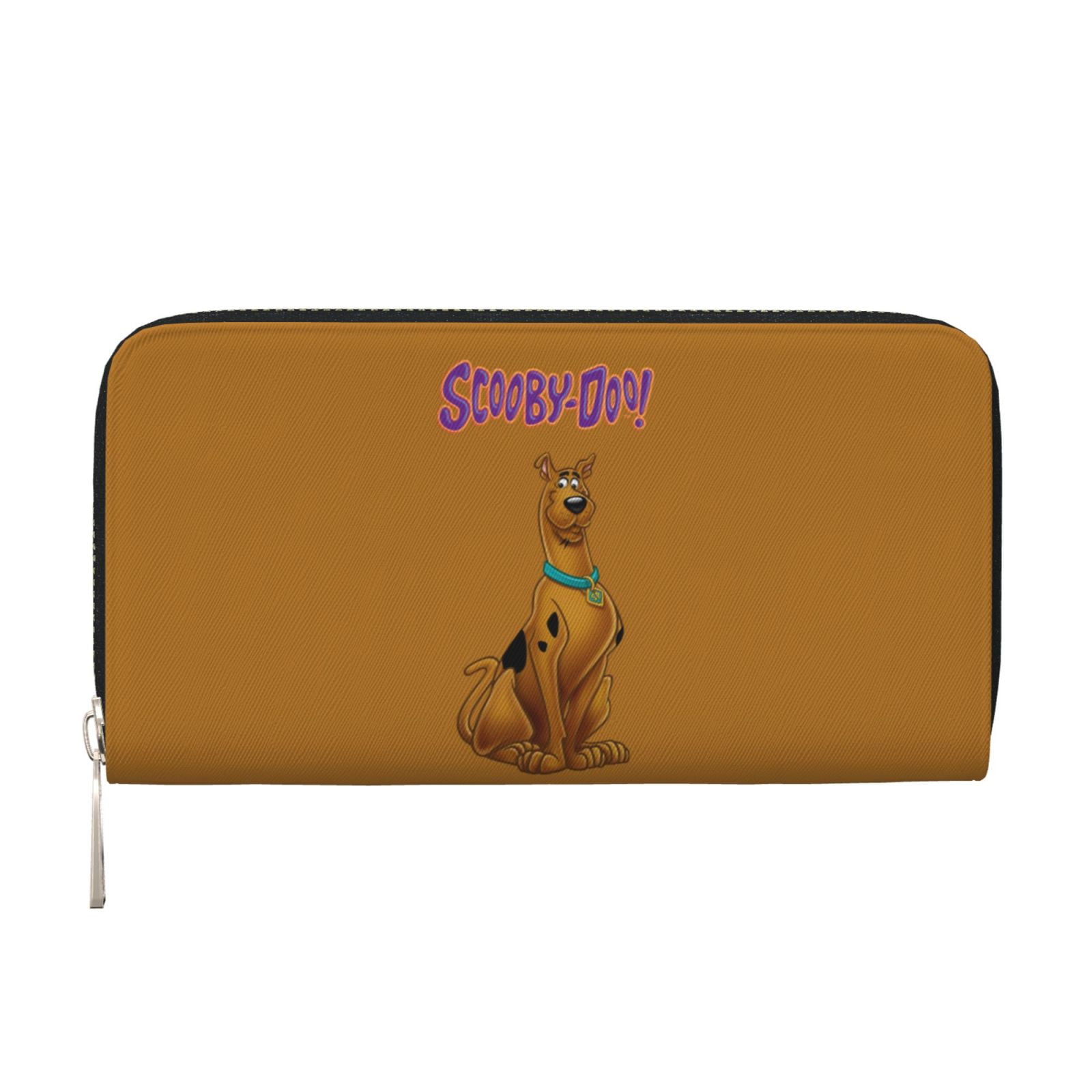 Scooby Doo Dog Leather Hand Wallet Card Bag Long Wallet Handbag PU ...