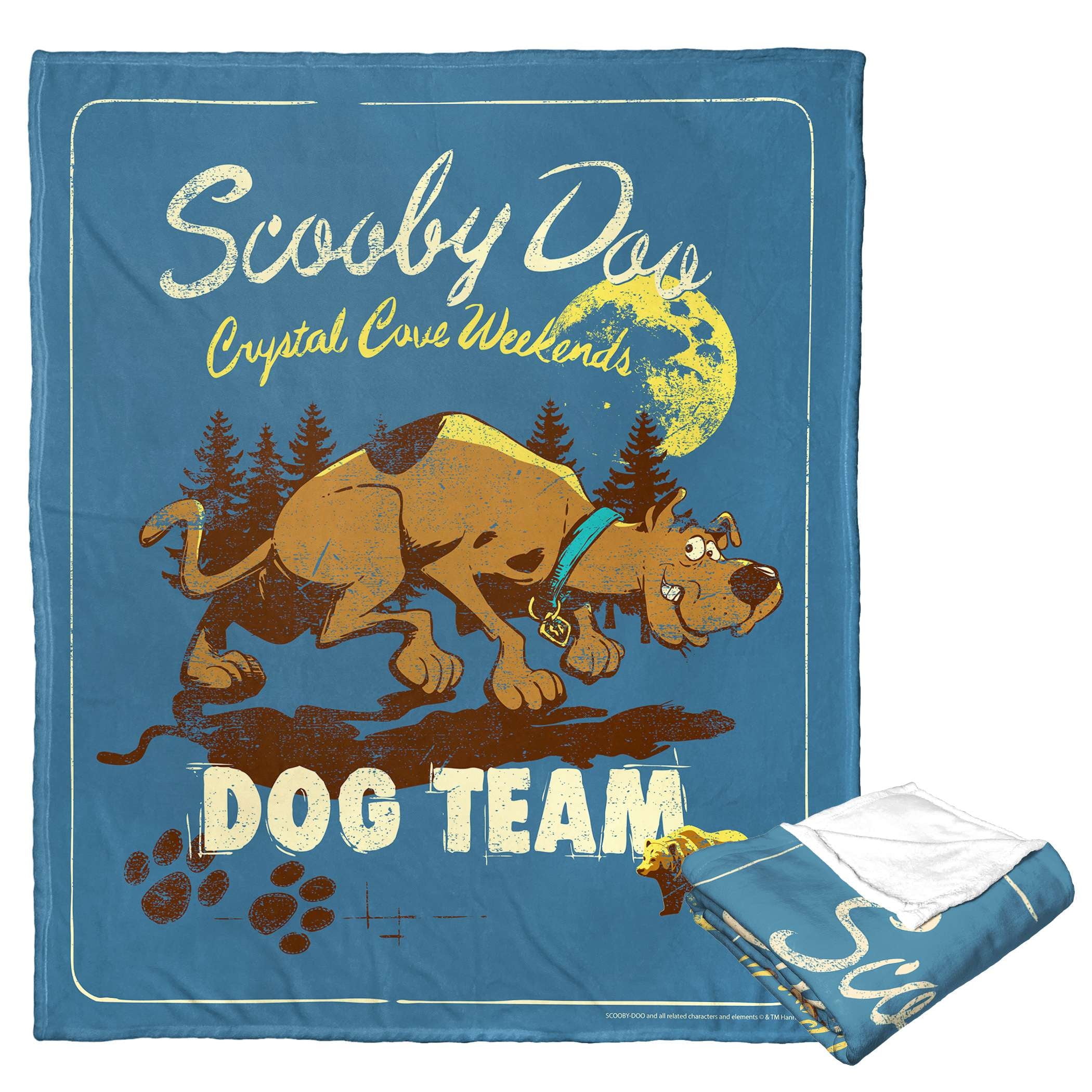 Scooby Doo Dog Team Kids Silk Touch Throw Blanket - Walmart.com
