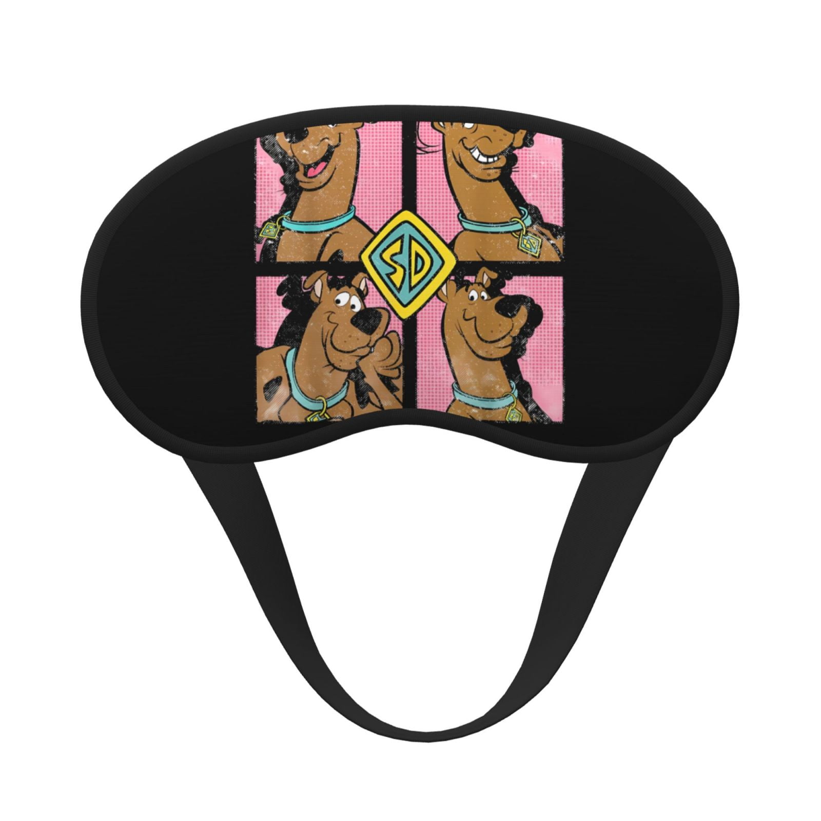 Scooby-Doo Breathable Sleep Mask, Soft Lightweight Eye Cover for Travel ...