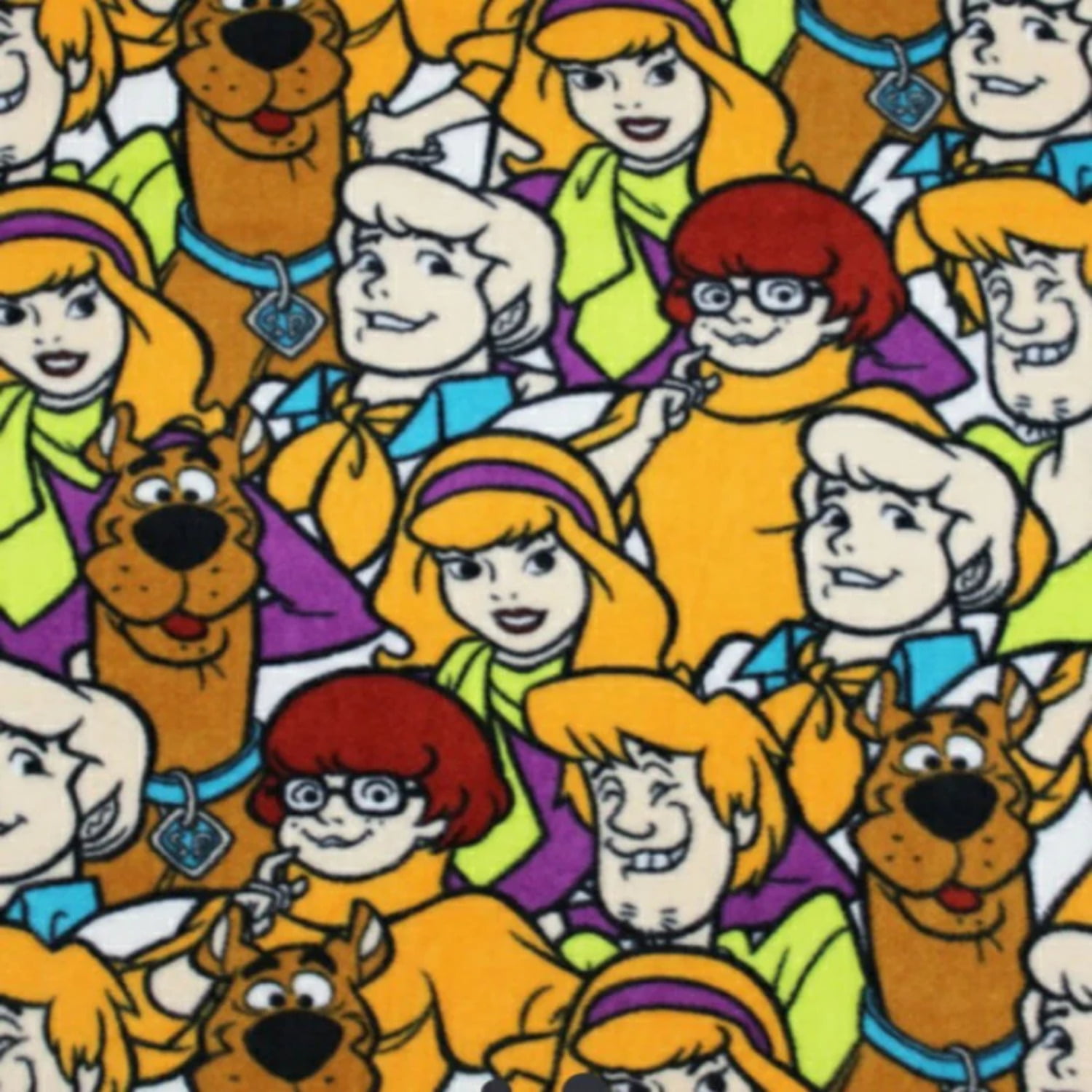 Scooby Doo Fleece Fabric - Walmart.com