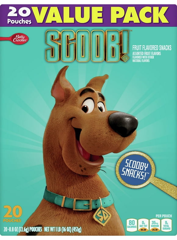 Scooby Doo Fruit Snacks in Shop by Fruit Snacks Brand - Walmart.com