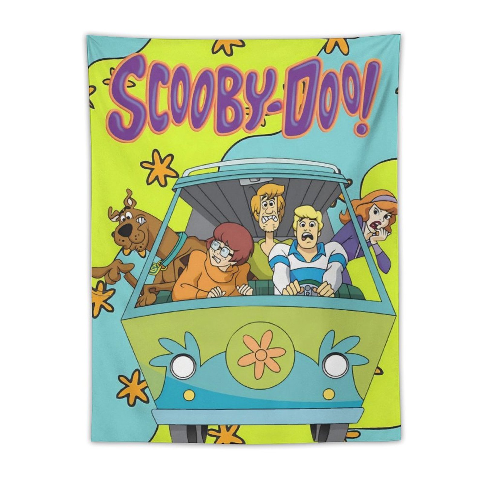 Scooby-Doo Fun Tapestry wall hanging wall art decoration living room ...