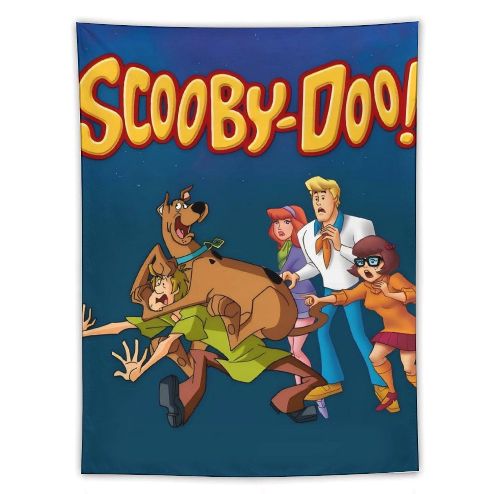 Scooby-Doo Fun Tapestry wall hanging wall art decoration living room ...