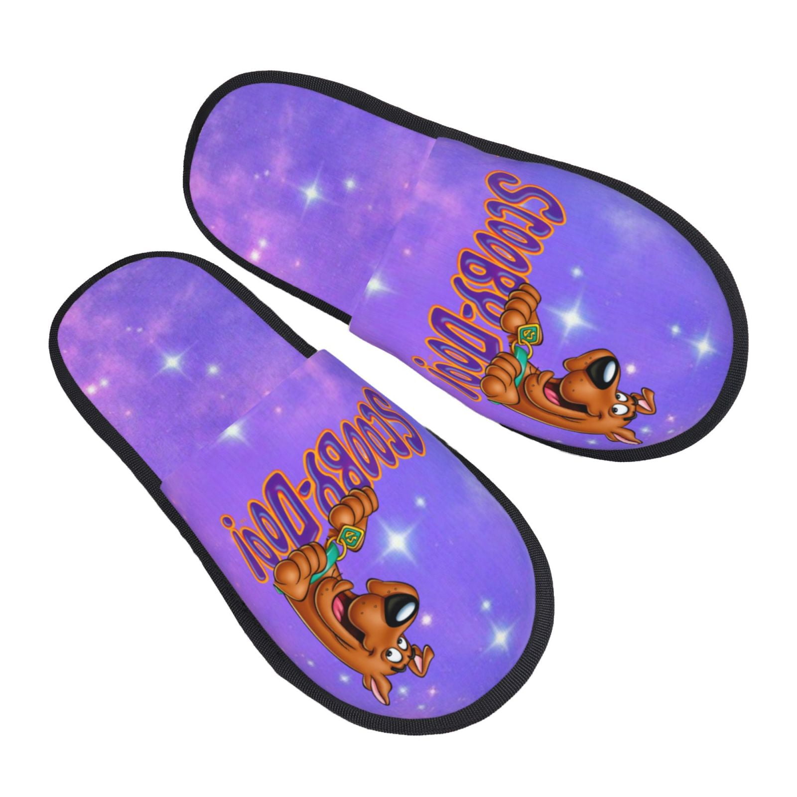 Scooby-Doo Furry Slippers For Men Women Fuzzy House Slippers Winter ...