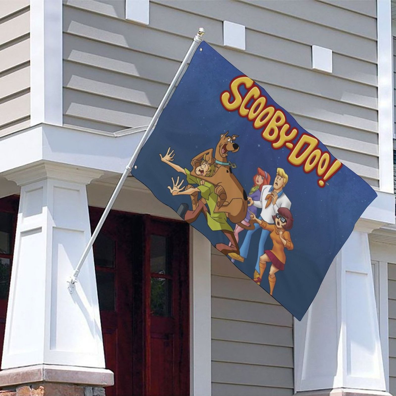 Scooby-Doo Garden Banner - Double-Sided House Outdoor Flag for Yard And ...